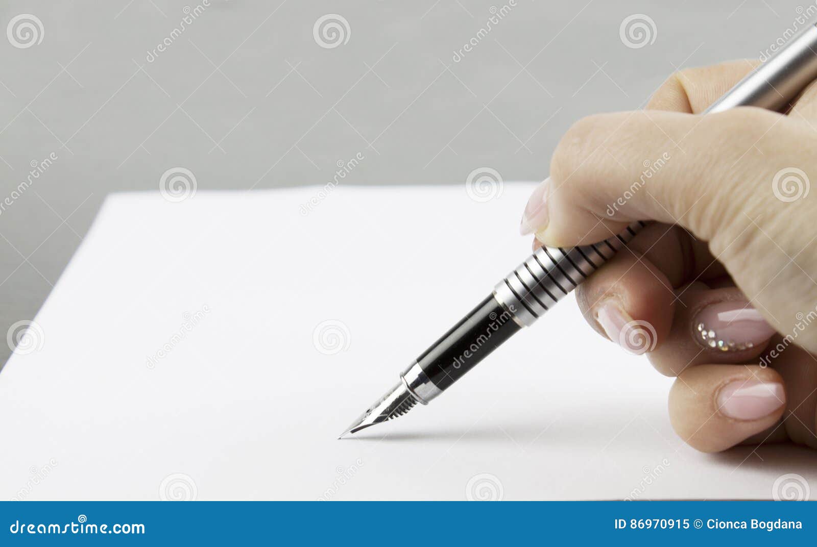 Hand signing a document stock image. Image of businessman - 86970915