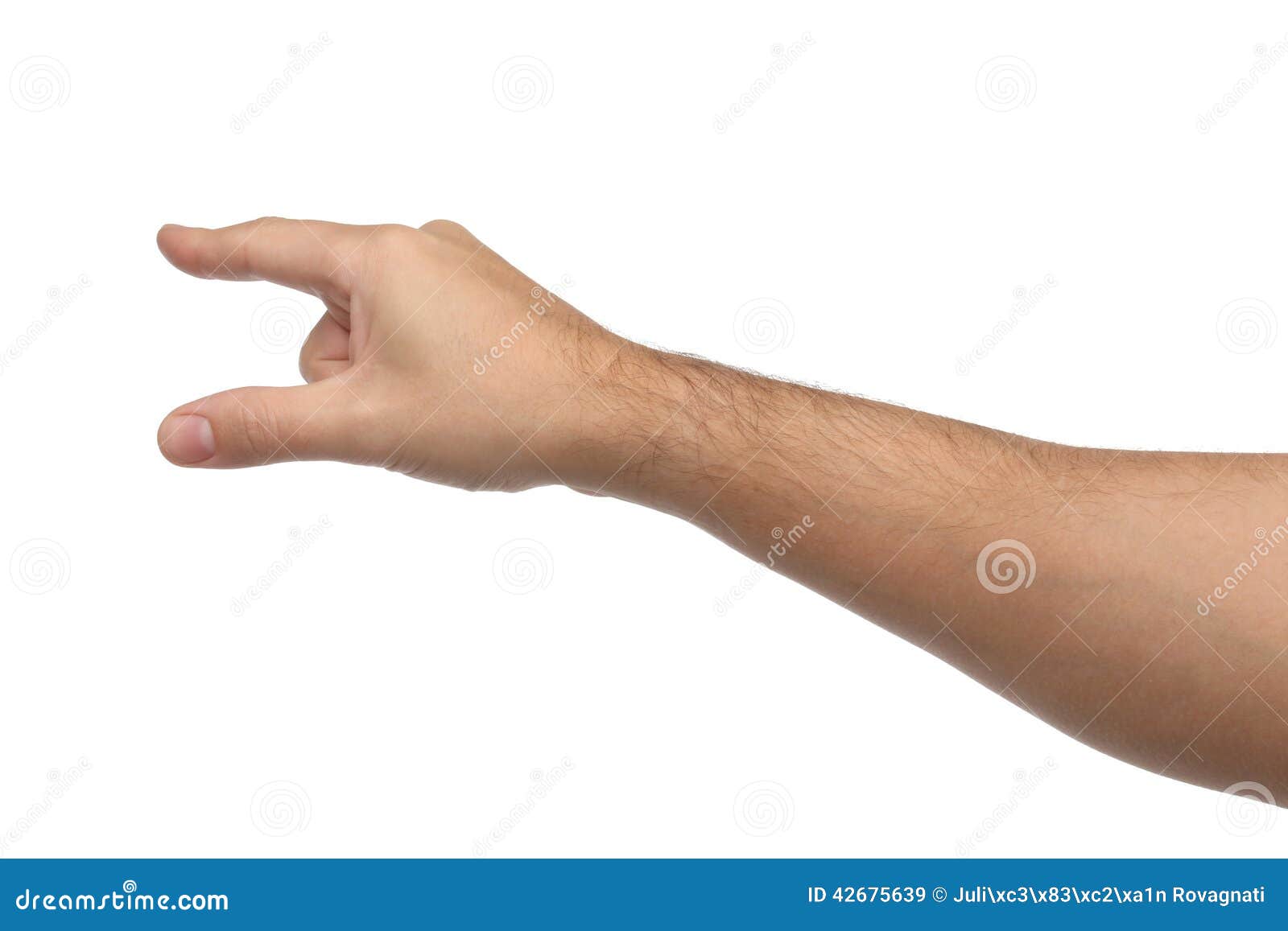 Hand Signs. Pointing or Touching Something Stock Image - Image of hands ...