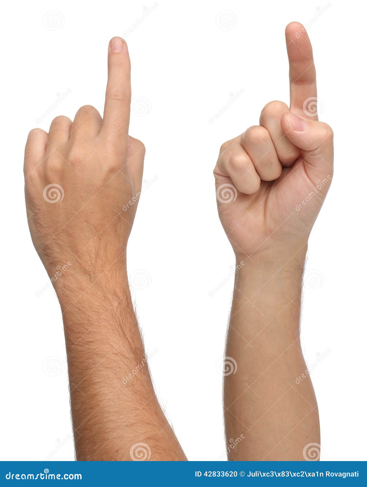 Hand Signs. Differents Sizes Royalty-Free Stock Image | CartoonDealer ...