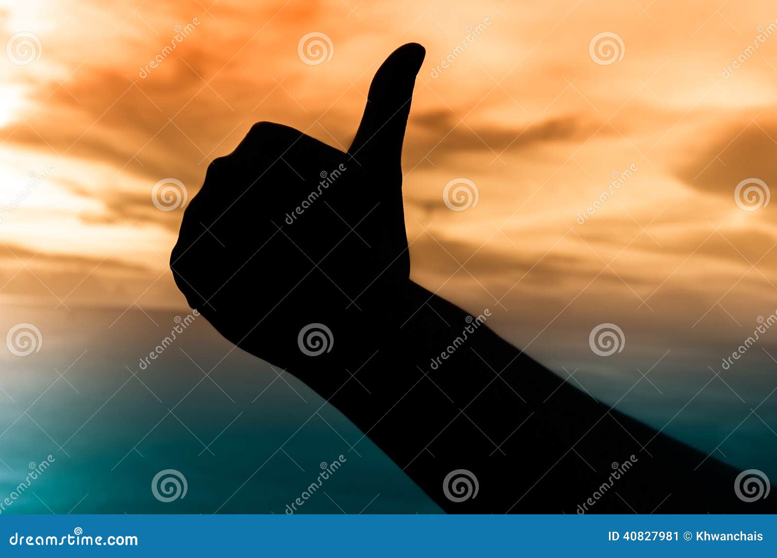 Hand Silhouette Under Sunset Stock Image - Image of crowd, like: 40827981