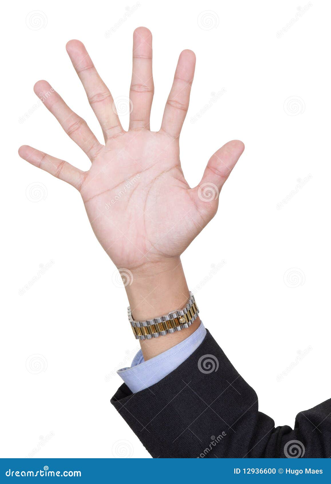 Hand with six fingers stock photo. Image of businessman - 12936600