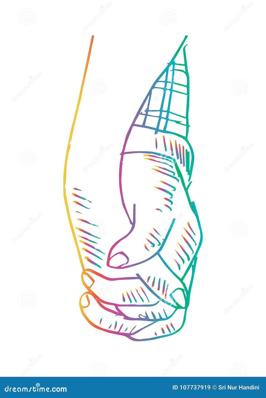 Hand sketch holding hands stock illustration. Illustration of girl ... Hand sketch holding hands stock illustration. Illustration of girl ...