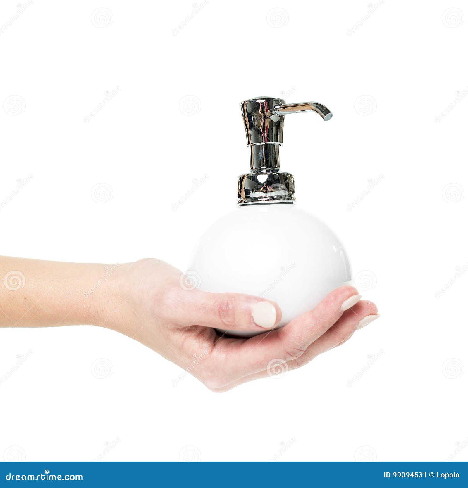 Hand Soap with Pumping Lotion from Bottle Stock Image - Image of ...