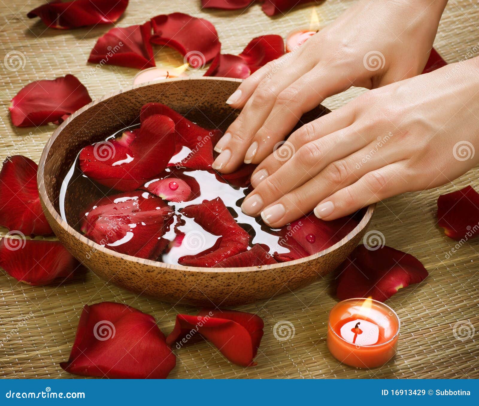 Hand spa stock image. Image of color, luxury, health - 16913429