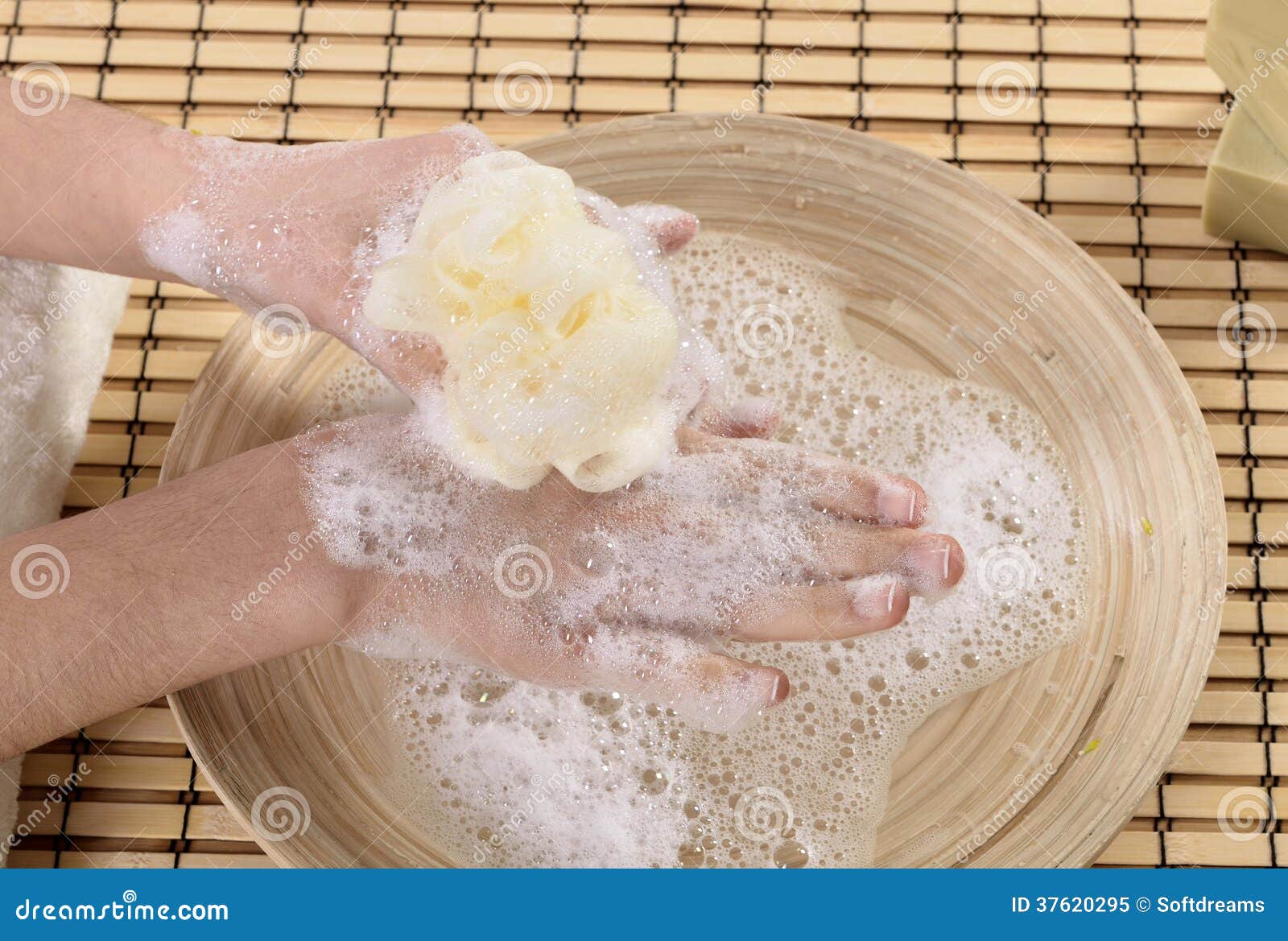 Hand spa beauty treatment stock image. Image of cleanliness - 37620295