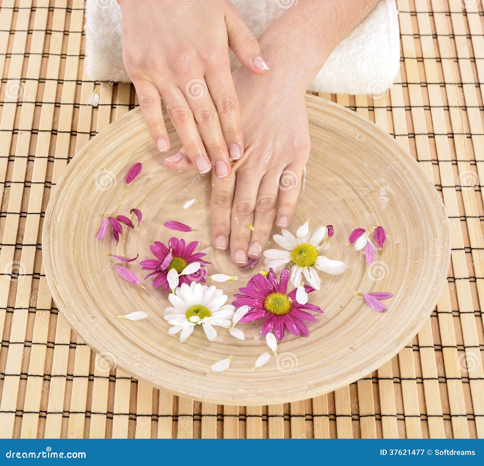 Hand spa beauty treatment stock image. Image of clean - 37621477