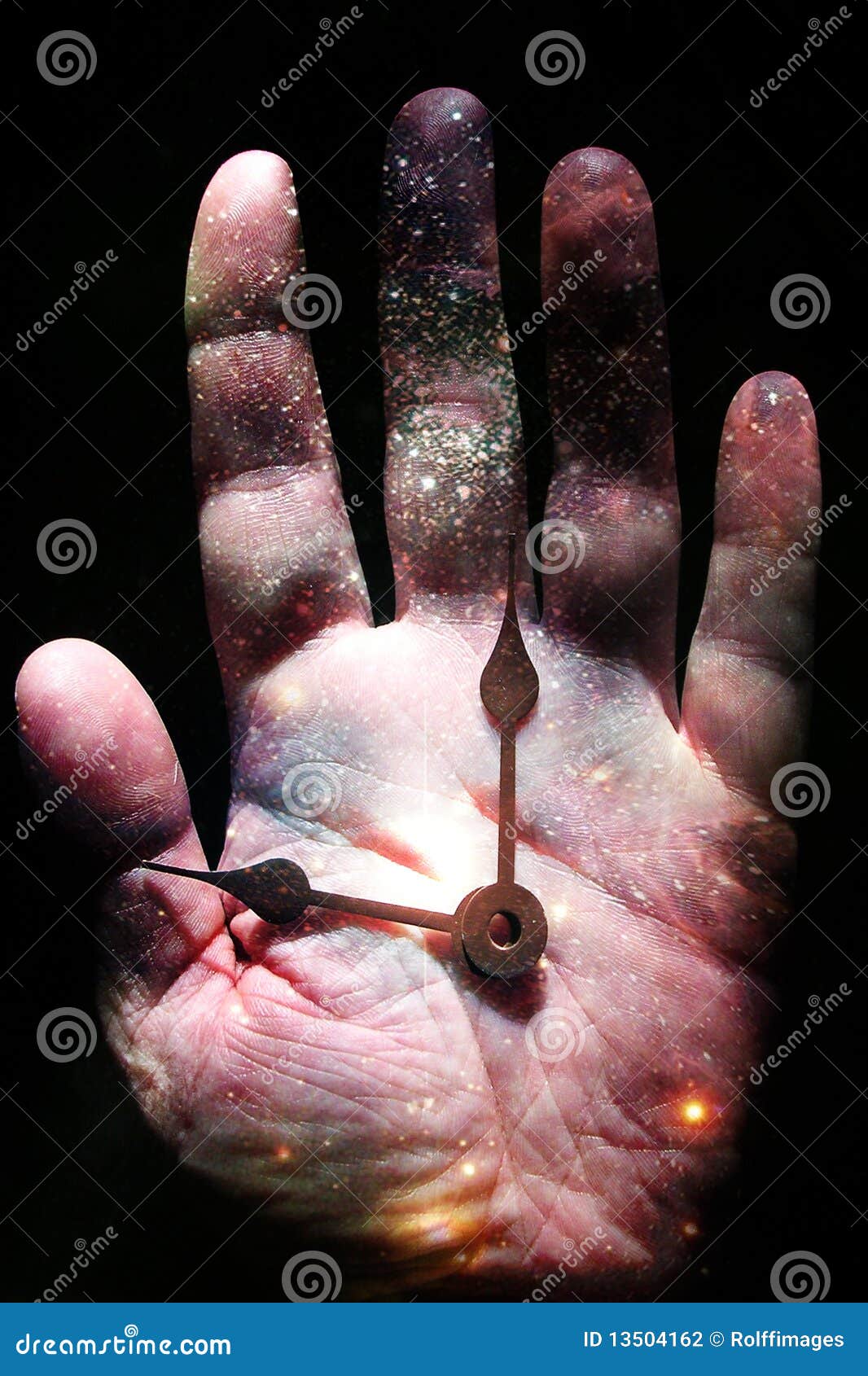 Hand and space stock illustration. Illustration of light - 13504162