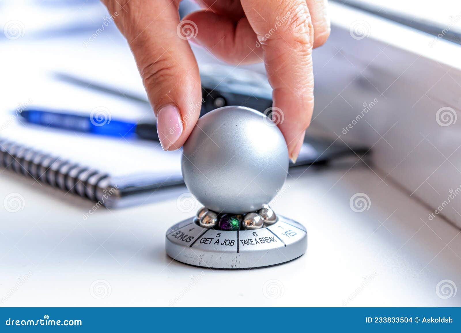 Hand Spinning the Wheel of Opportunity, Pointer on GET a JOB ...