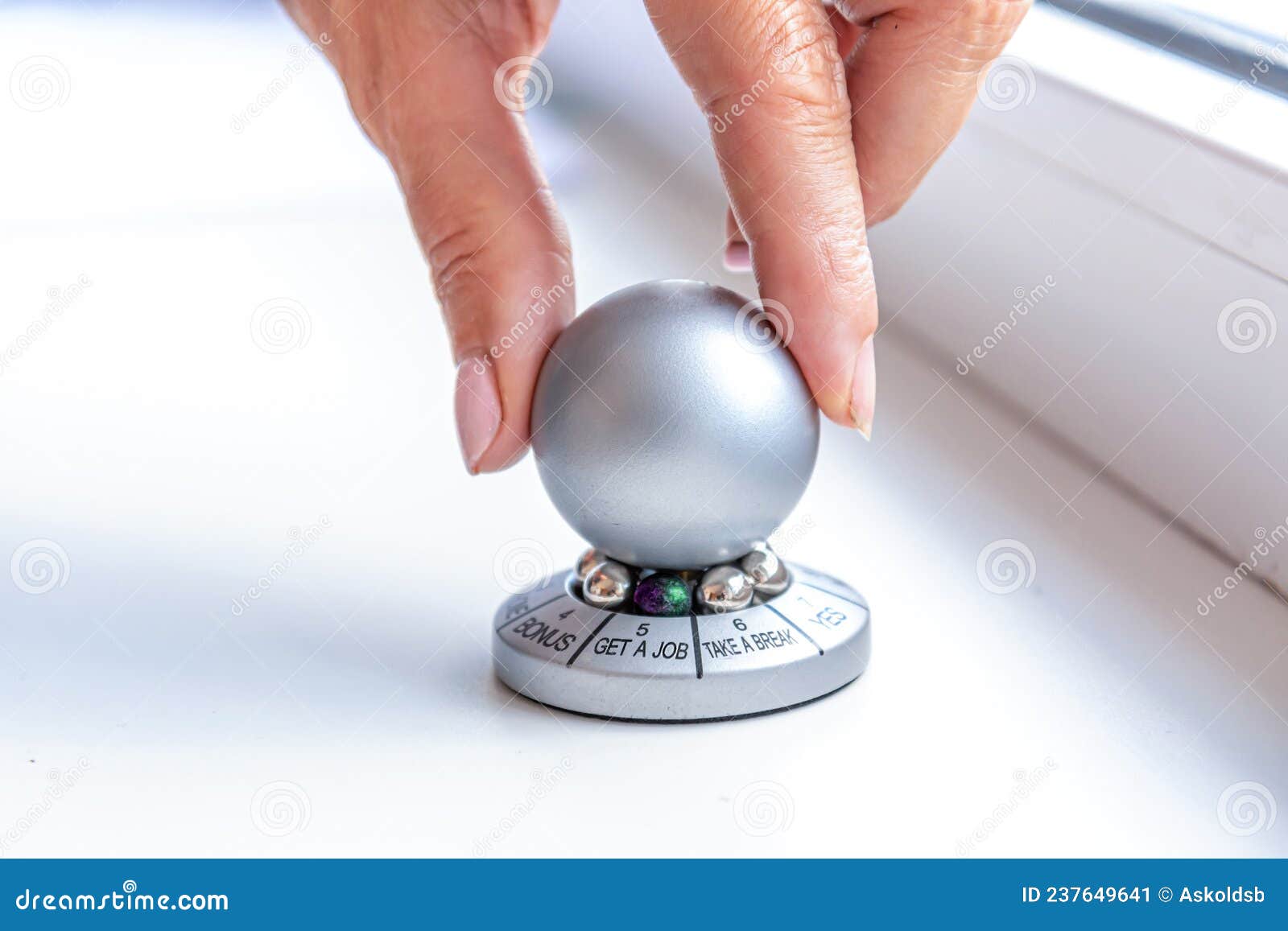 Hand Spinning the Wheel of Opportunity, Pointer on GET a JOB ...