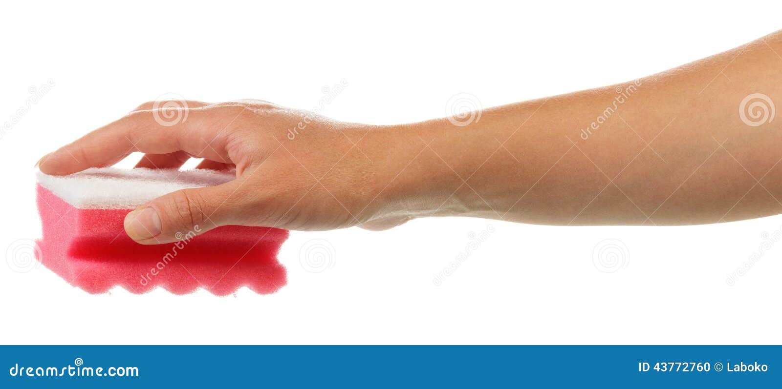 Hand with sponge stock photo. Image of dirty, item, equipment - 43772760
