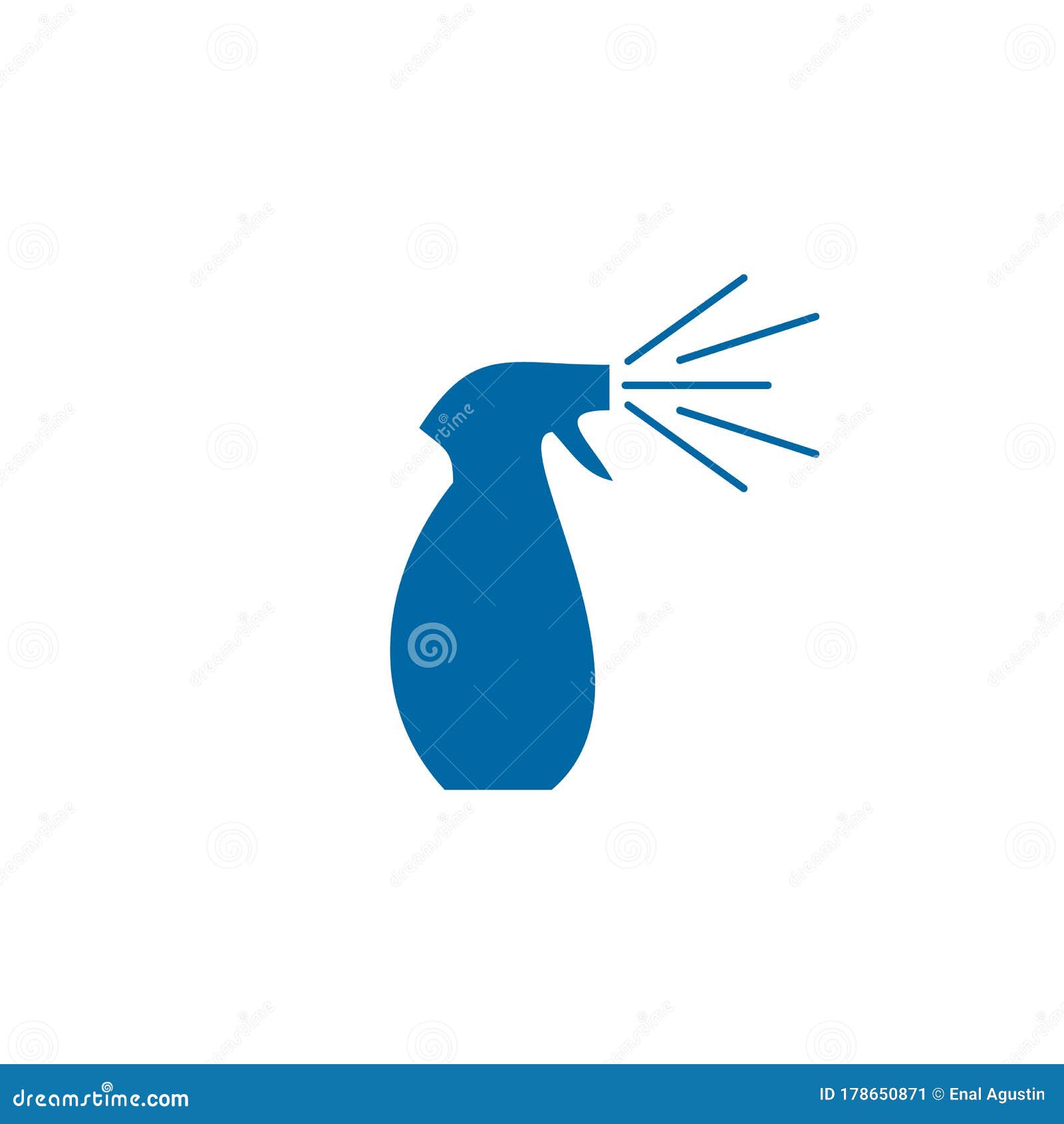 Hand Sprayer Icon Logo Design Template Stock Illustration ...