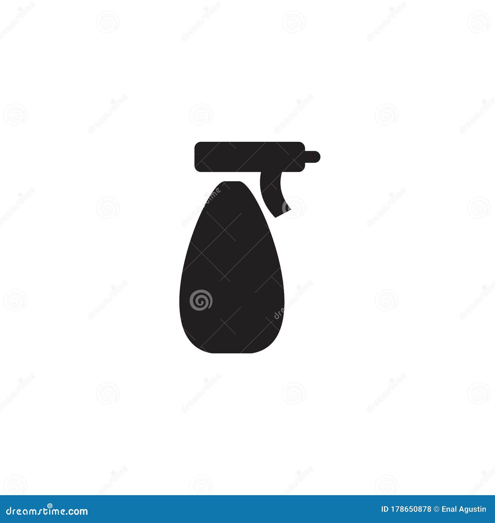 Hand Sprayer Icon Logo Design Template Stock Illustration ...