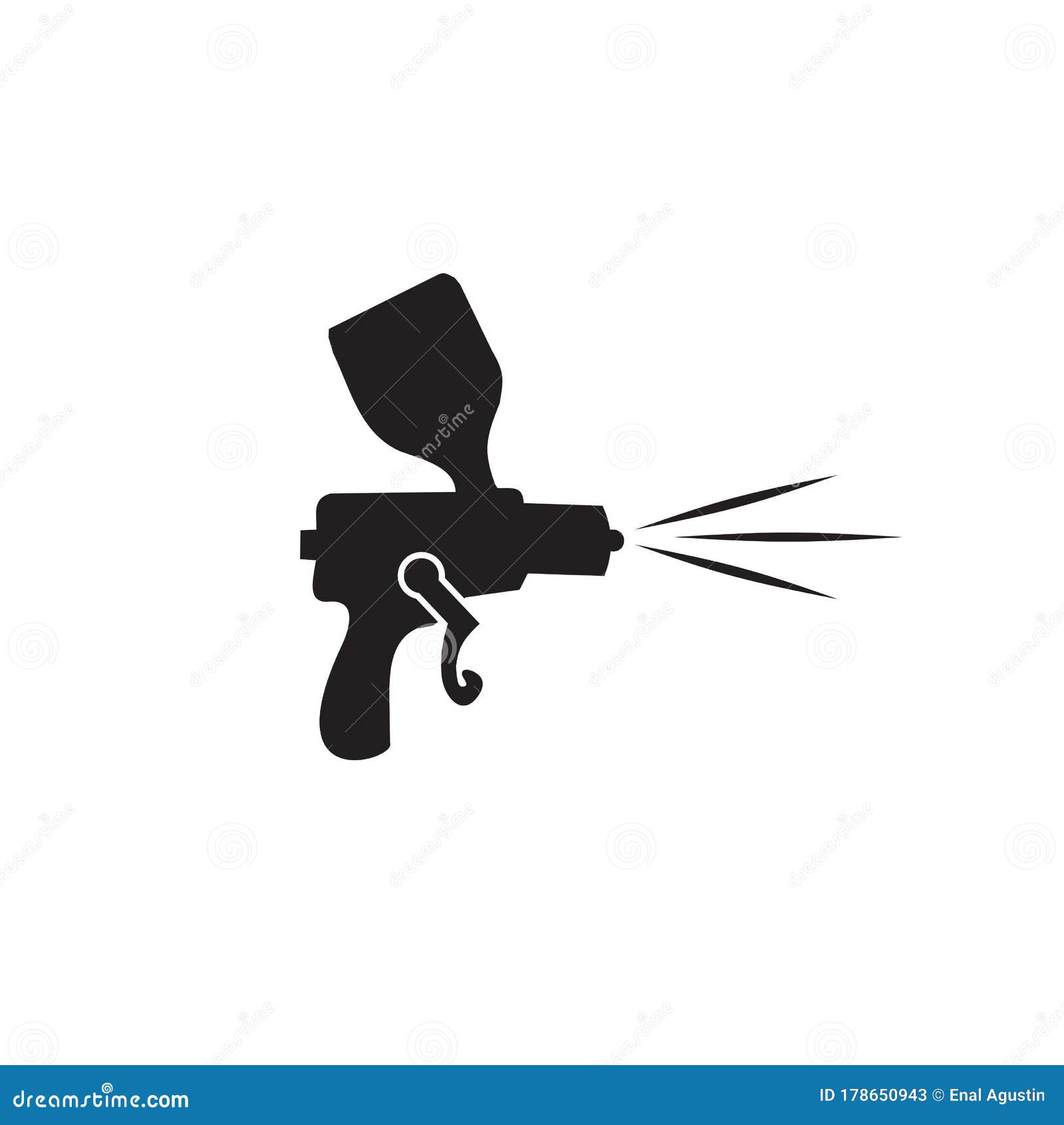 Hand Sprayer Icon Logo Design Template Stock Illustration ...