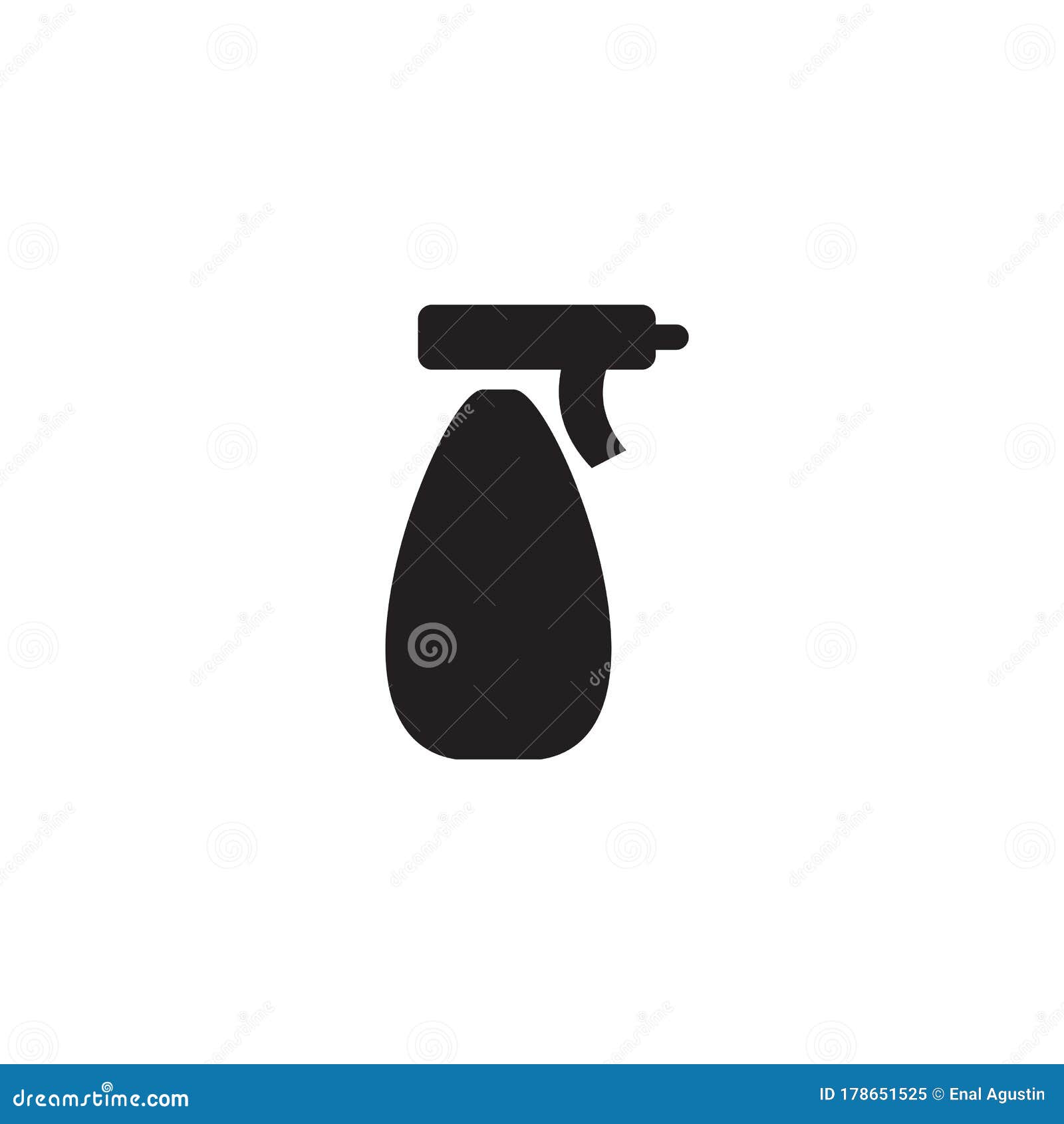 Hand Sprayer Icon Logo Design Template Stock Vector - Illustration of ...