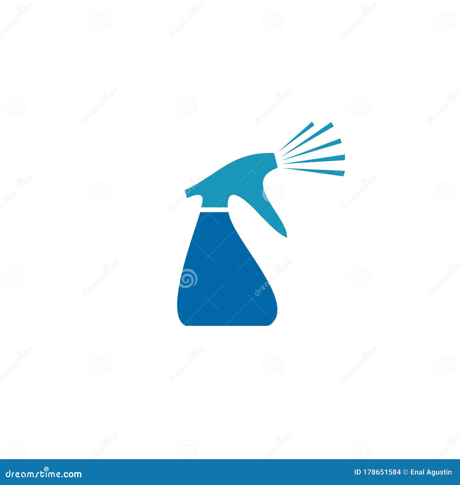 Hand Sprayer Icon Logo Design Template Stock Vector - Illustration of ...