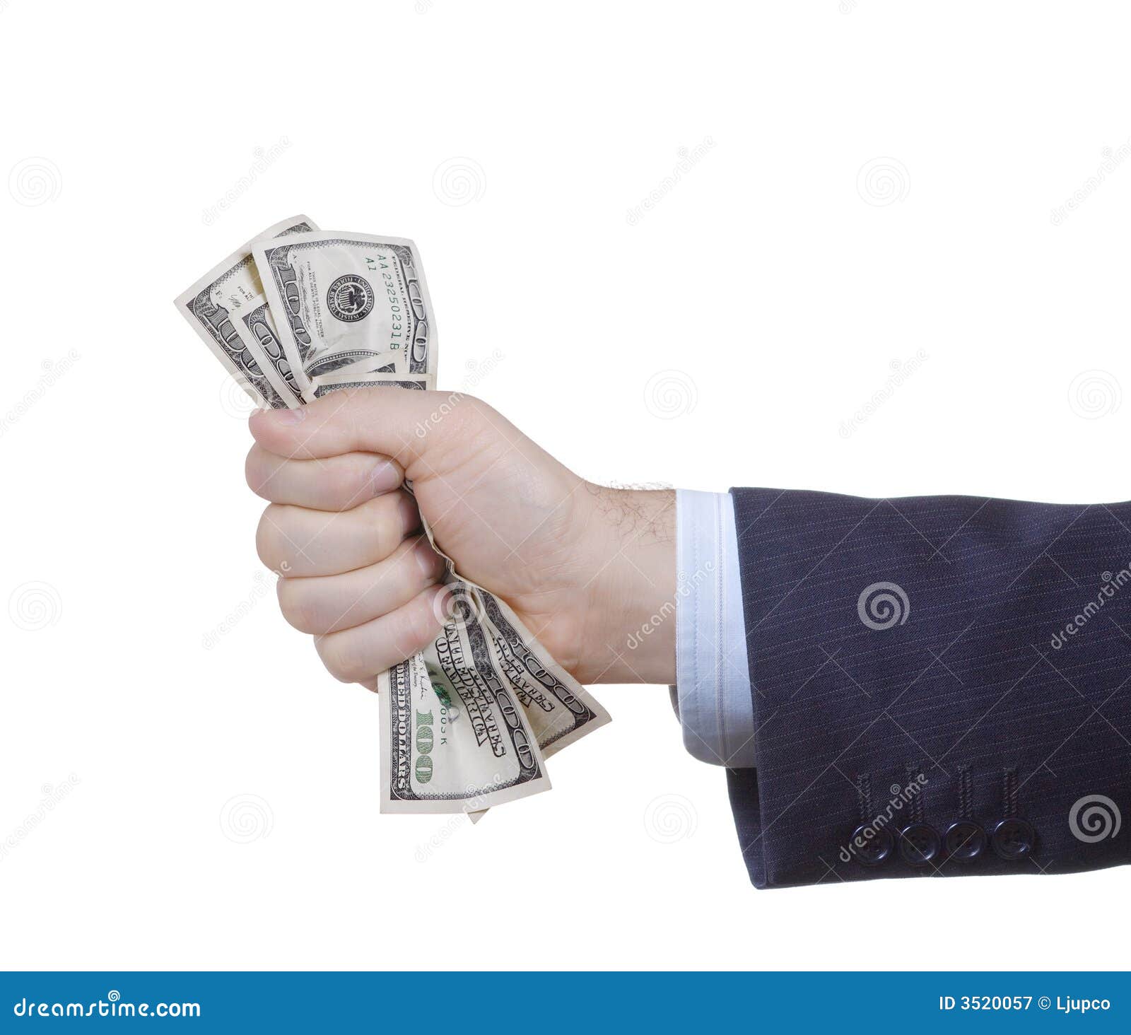 Hand Squeezing Bunch Money Stock Photos - Free & Royalty-Free Stock ...
