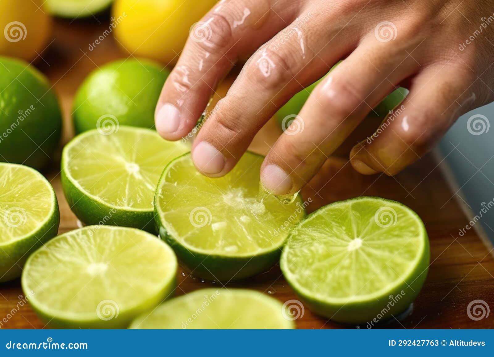 Hand Squeezing Fresh Lime on Cooked Oysters Stock Image - Image of ...
