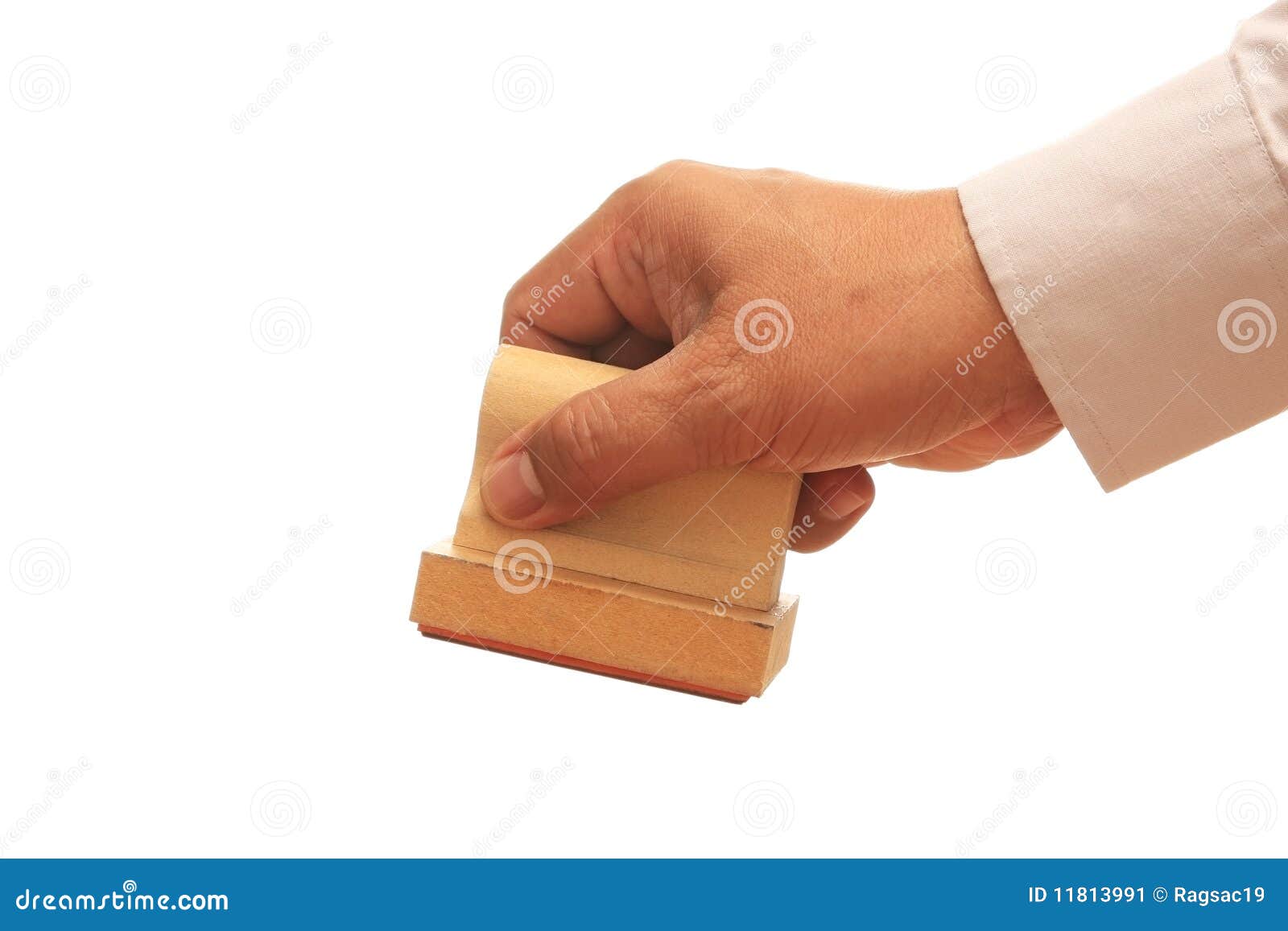 Hand with Stamp stock image. Image of document, quality - 11813991