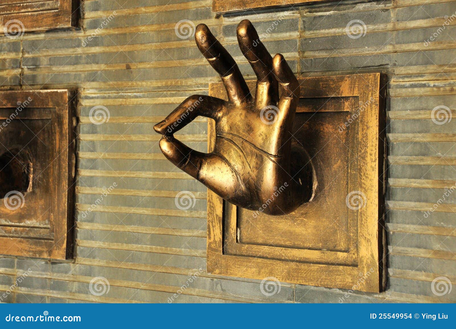 Hand statue stock photo. Image of background, buddha - 25549954