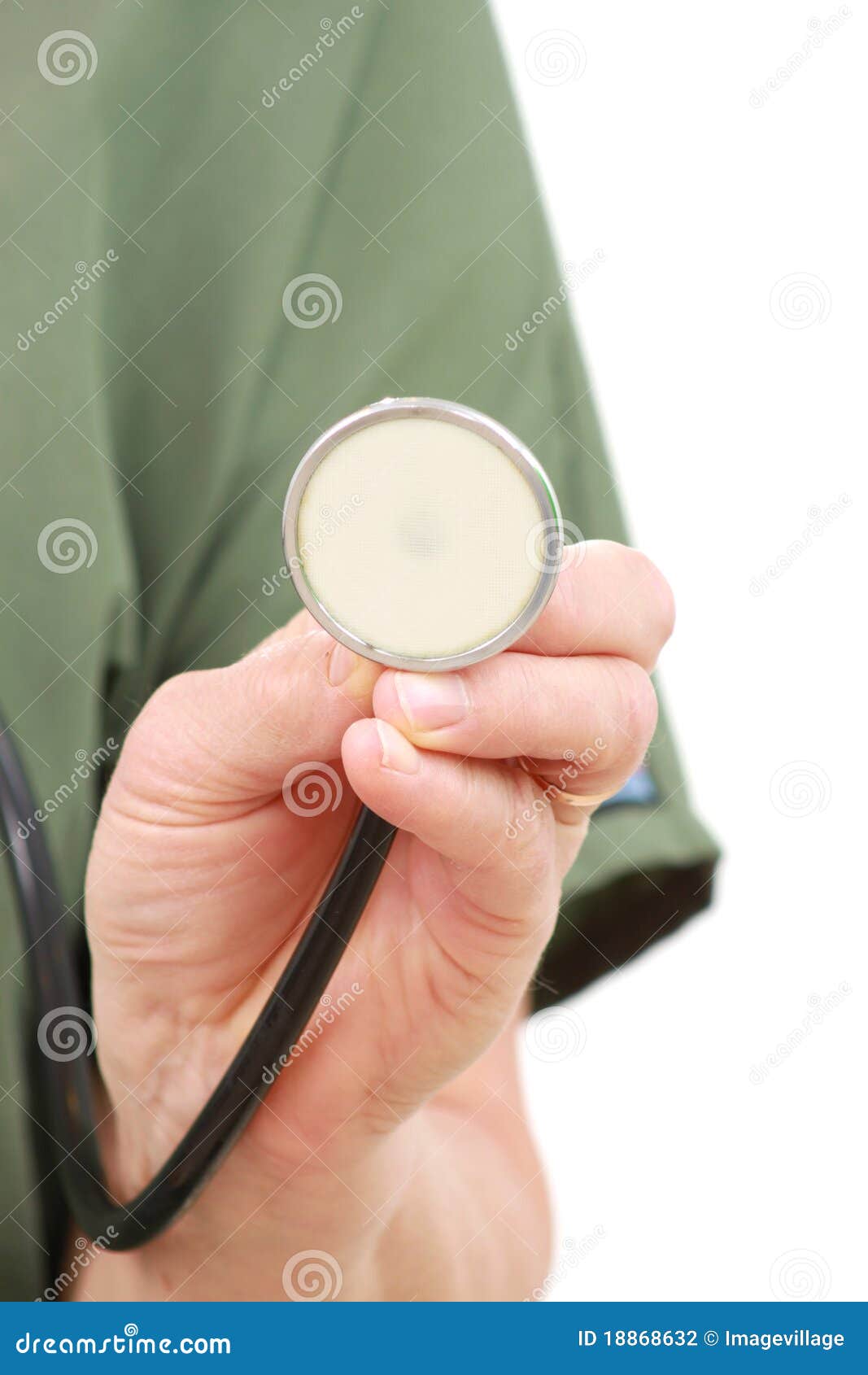 Hand with stethoscope stock photo. Image of diagnostic - 18868632