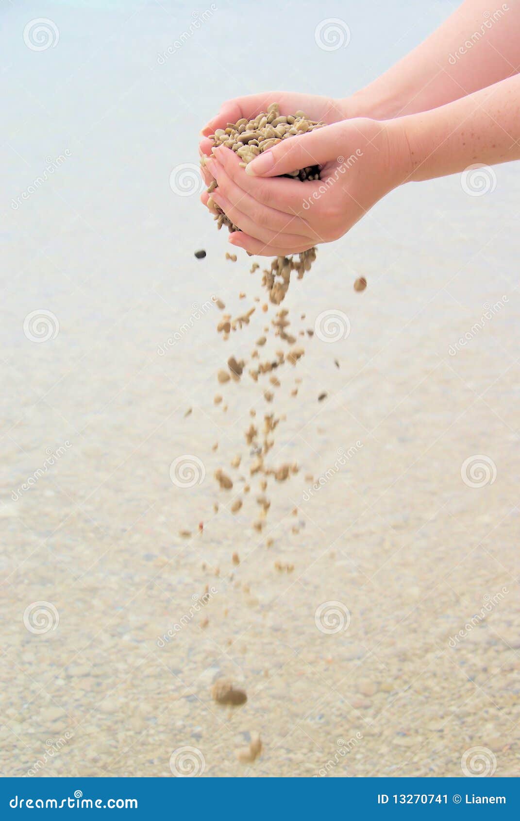 Hand with stones stock image. Image of girl, people, finger - 13270741