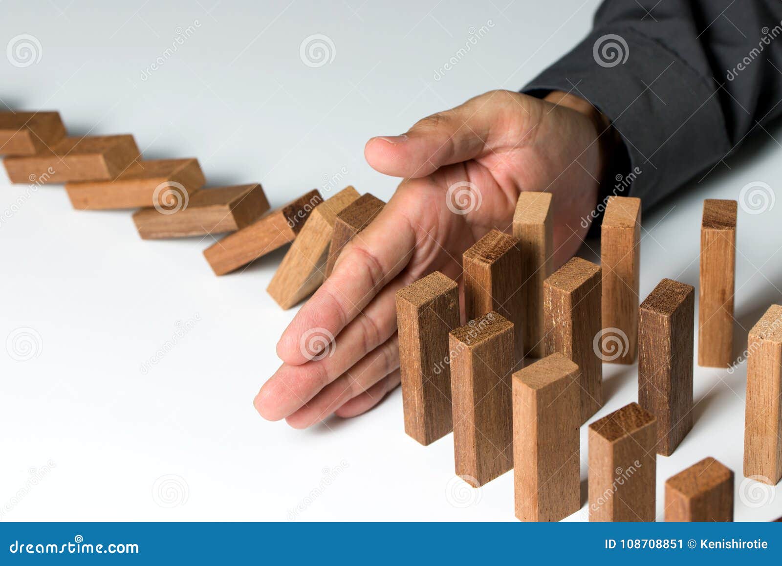 Problem Solving, Risk Management or Insurance Protection Concept Stock ...