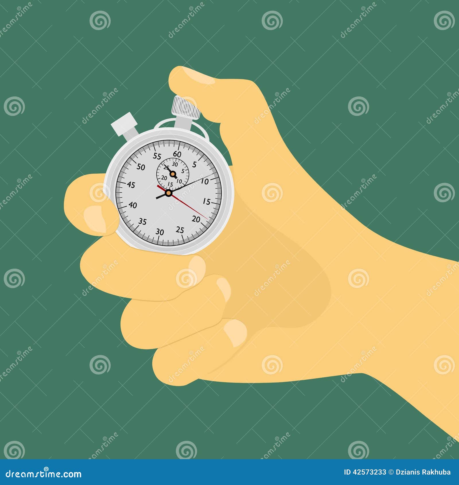 Stop Watch, Realistic Illustration. | CartoonDealer.com #37964248