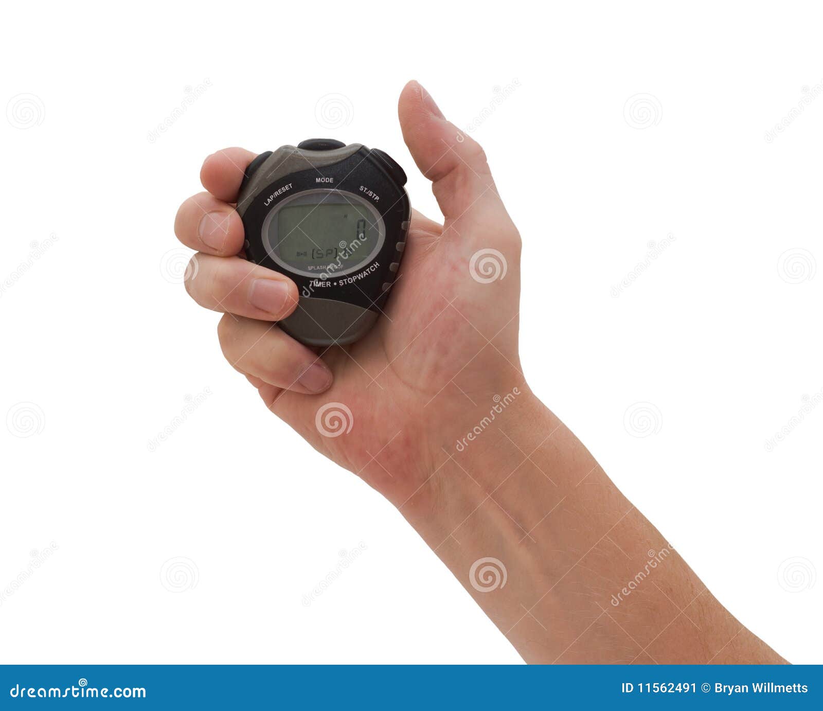 Hand & Stopwatch stock image. Image of fast, digital - 11562491