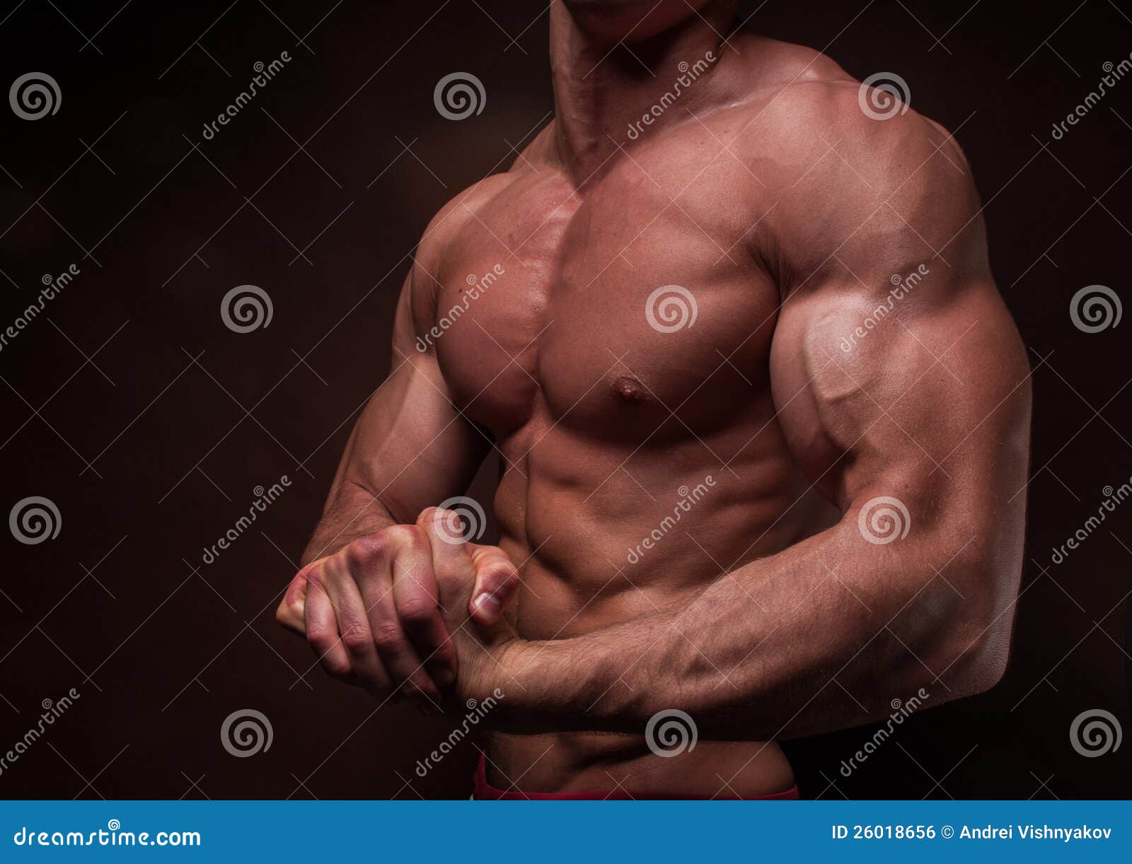 Hand with strong biceps stock photo. Image of model, masculinity - 26018656