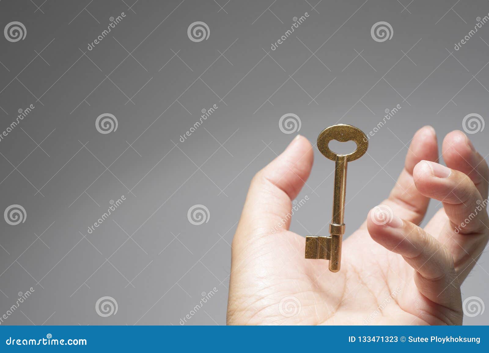 Hand Support the Key To Success Stock Image - Image of mission, invest ...