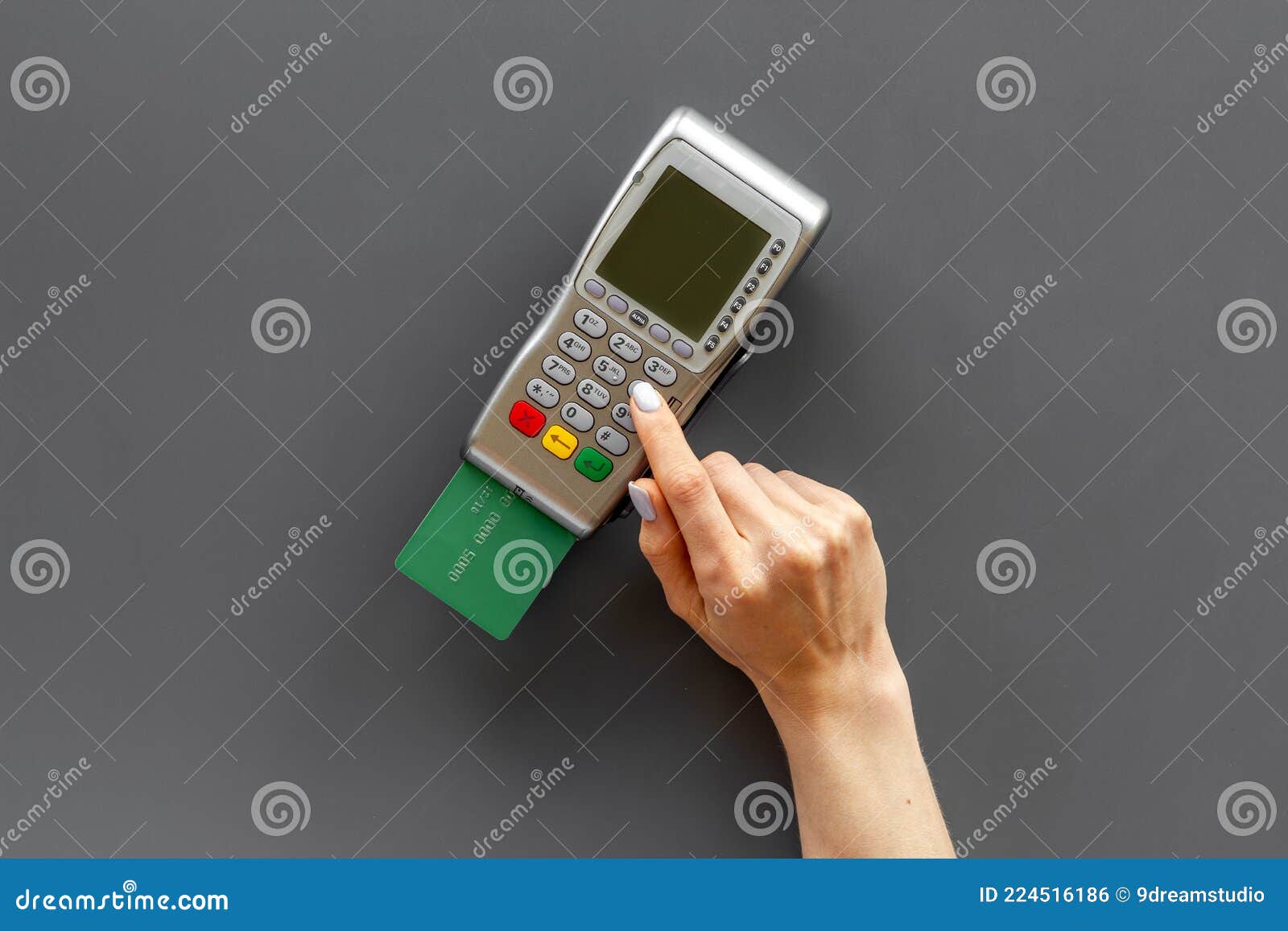 Hand Swiping Credit Card by Pos Terminal. Payment Transactions Concept ... Hand Swiping Credit Card by Pos Terminal. Payment Transactions Concept ...
