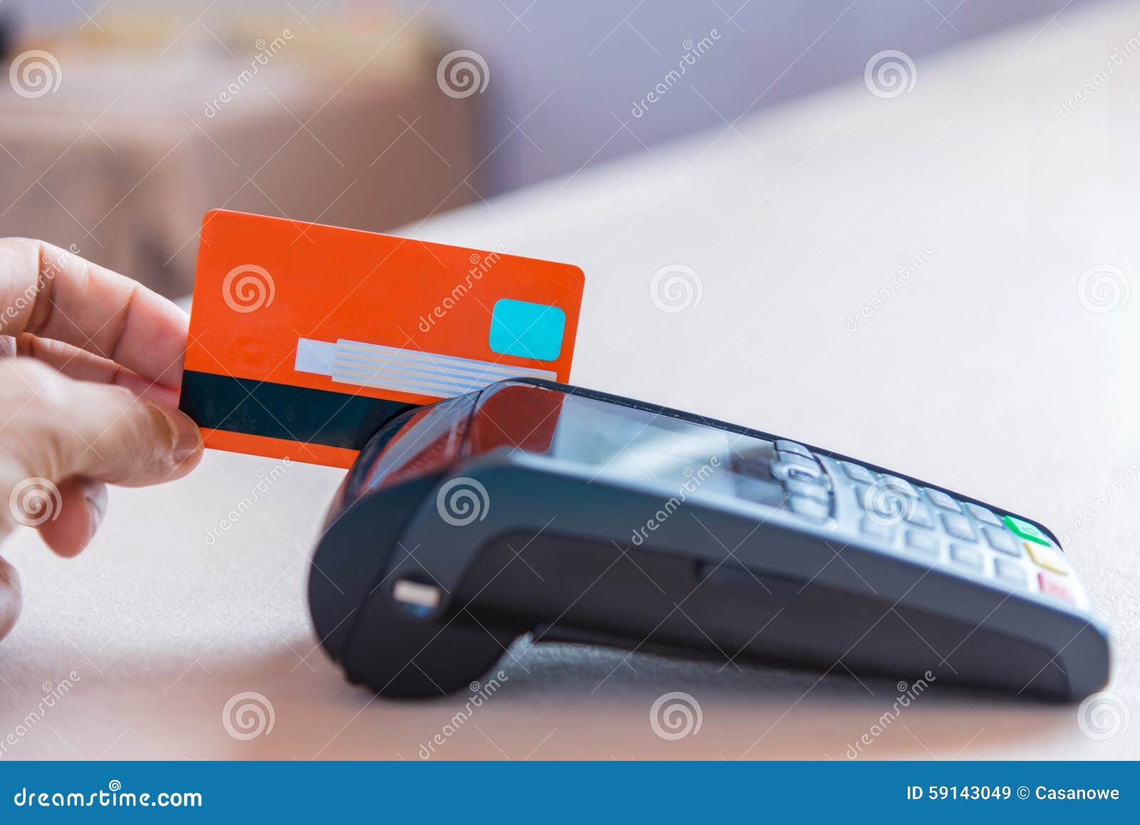 Hand Swiping Credit Card on POS Terminal Stock Image - Image of modern ... Hand Swiping Credit Card on POS Terminal Stock Image - Image of modern ...