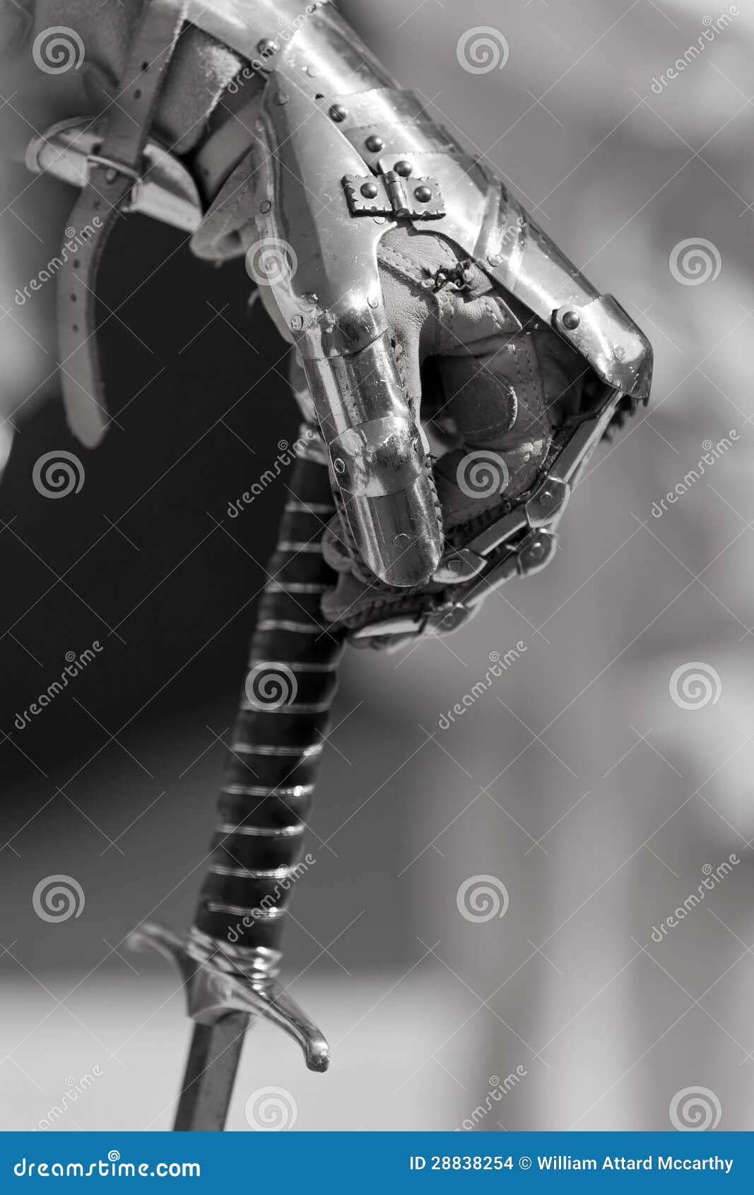 Hand & Sword stock photo. Image of plating, hand - 28838254