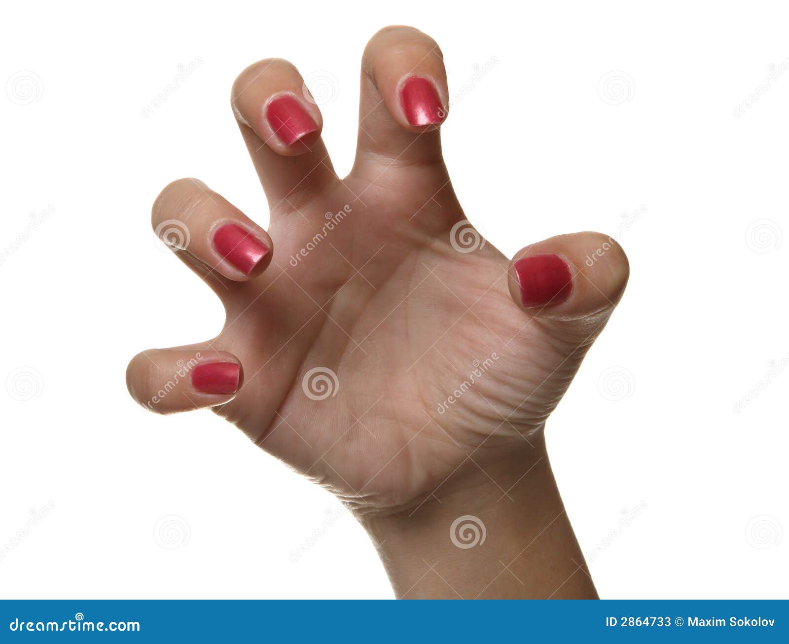 Hand Symbol. Finger Crossed Hand Sign, Good Luck Symbol Isolated On ...