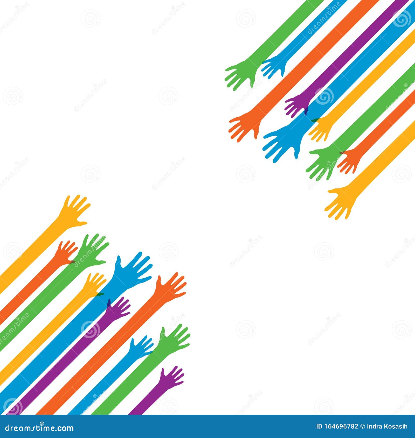 Hand Symbol Community Care Logo Vector Illustration Stock Vector ...