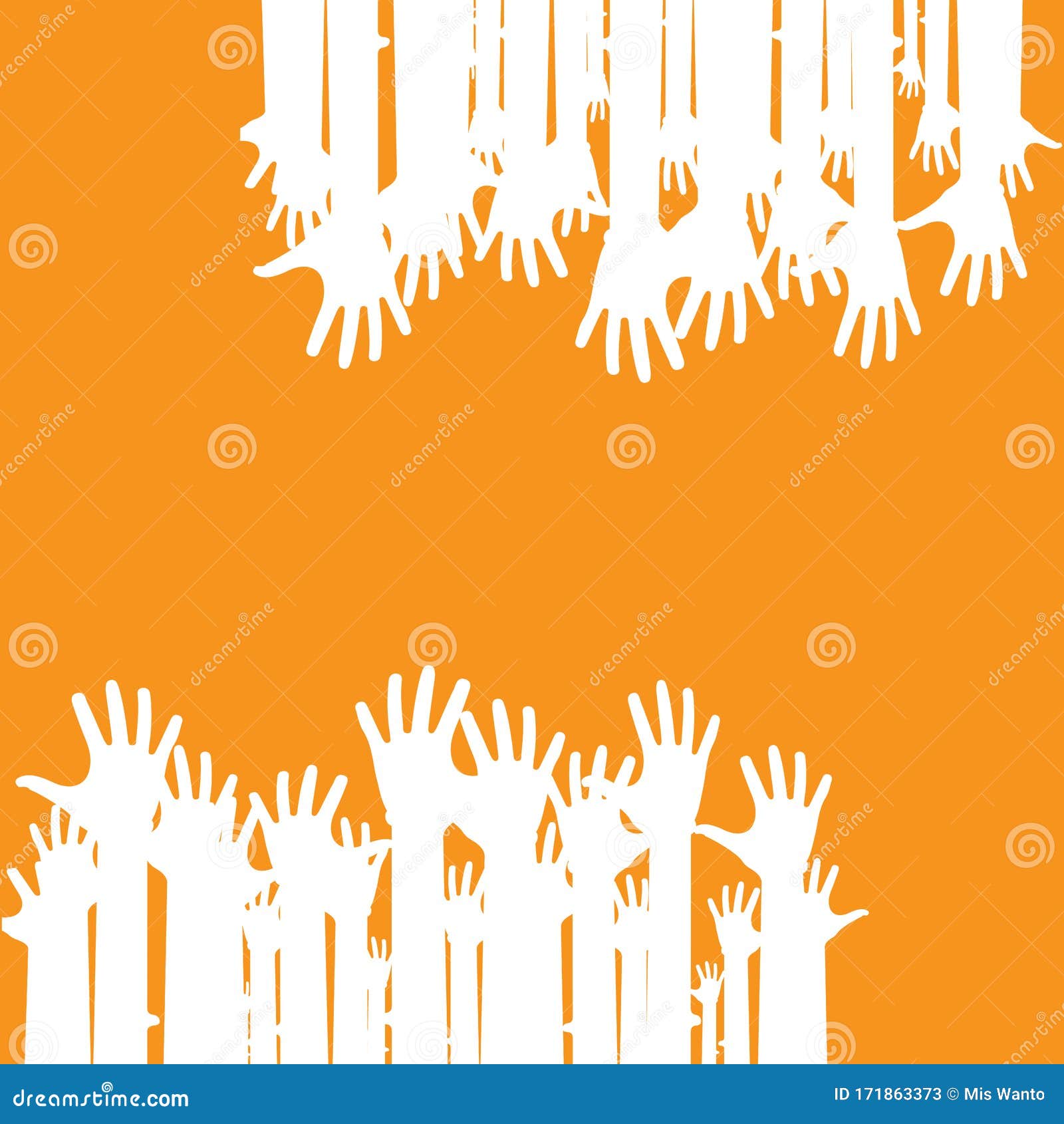 Hand Symbol Community Care Logo Vector Illustration Design Stock Vector ...