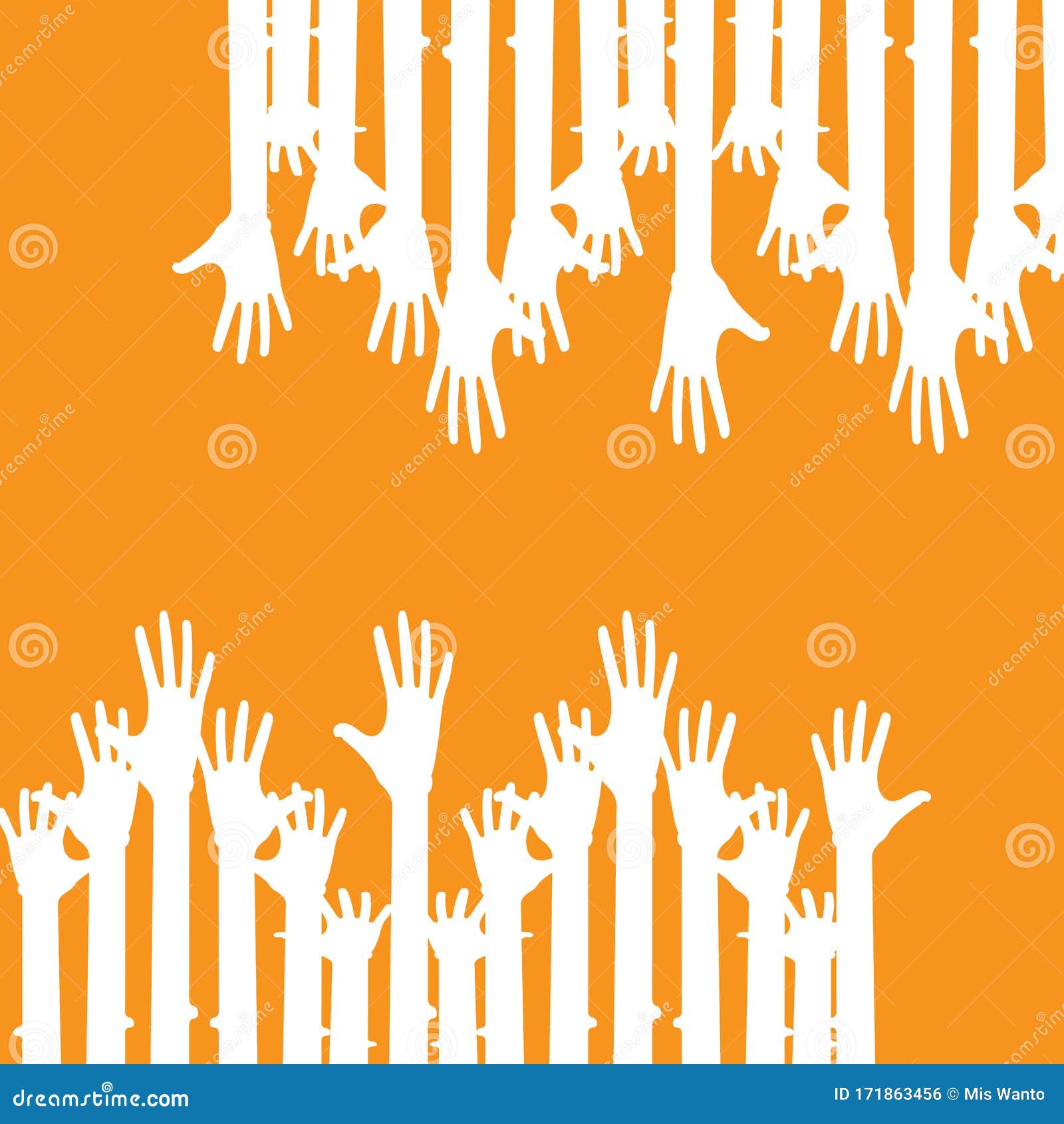 Hand Symbol Community Care Logo Vector Illustration Design Stock Vector ...