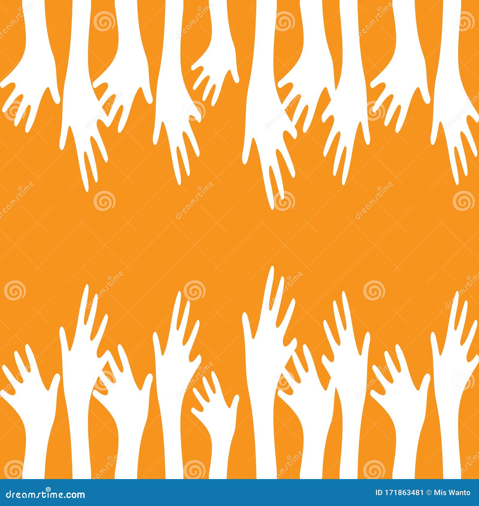 Hand Symbol Community Care Logo Vector Illustration Design Stock Vector ...