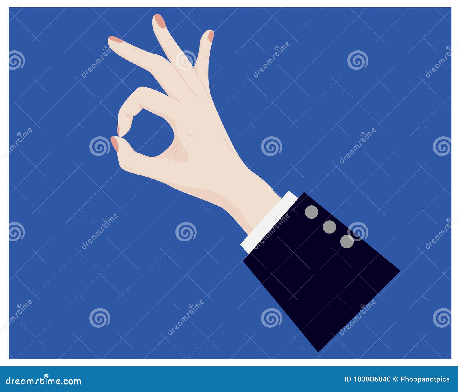 Hand symbol stock vector. Illustration of shape, font - 103806840