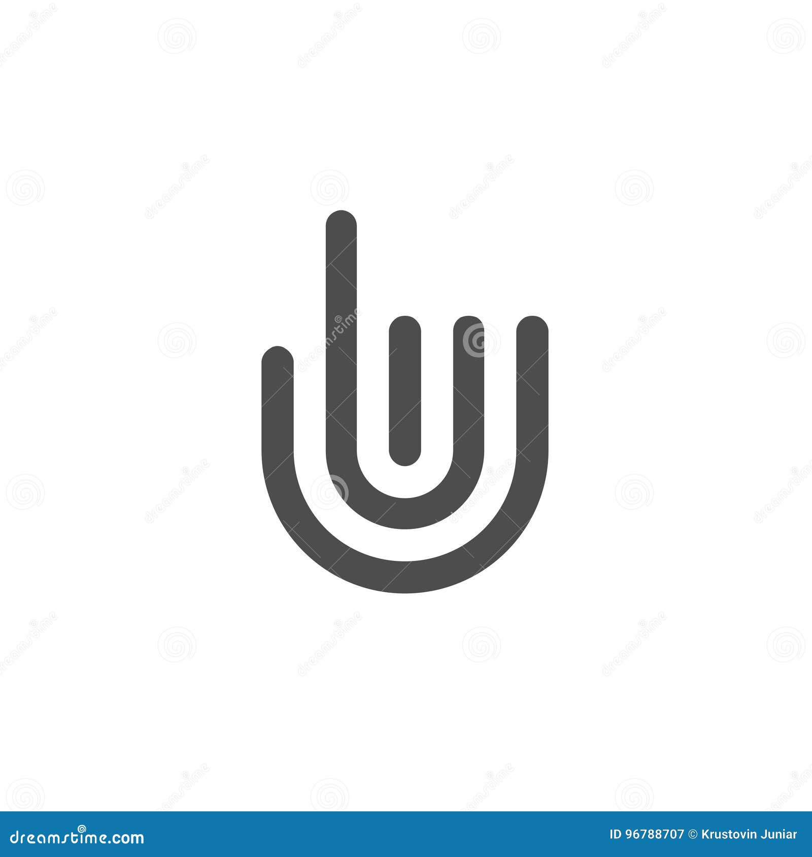The Symbol Of One Finger Is A Symbol Of Tawheed In Islam Cartoon Vector ...