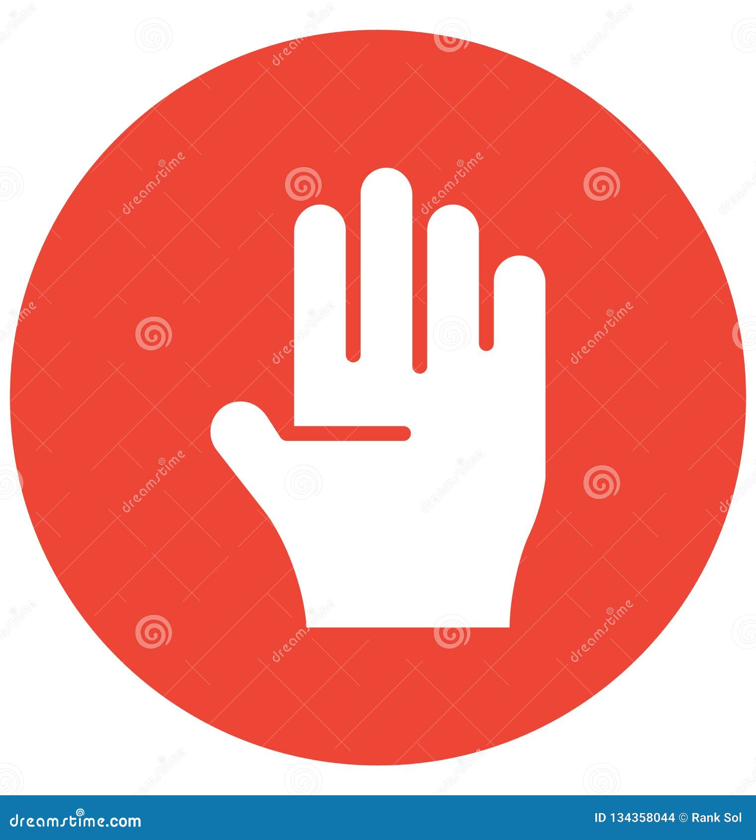 Hand Symbol, Hand Vector that Can Be Easily Modified or Edit Stock ...