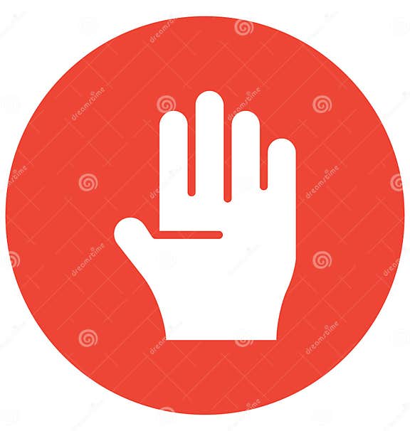 Hand Symbol, Hand Vector that Can Be Easily Modified or Edit Stock ...