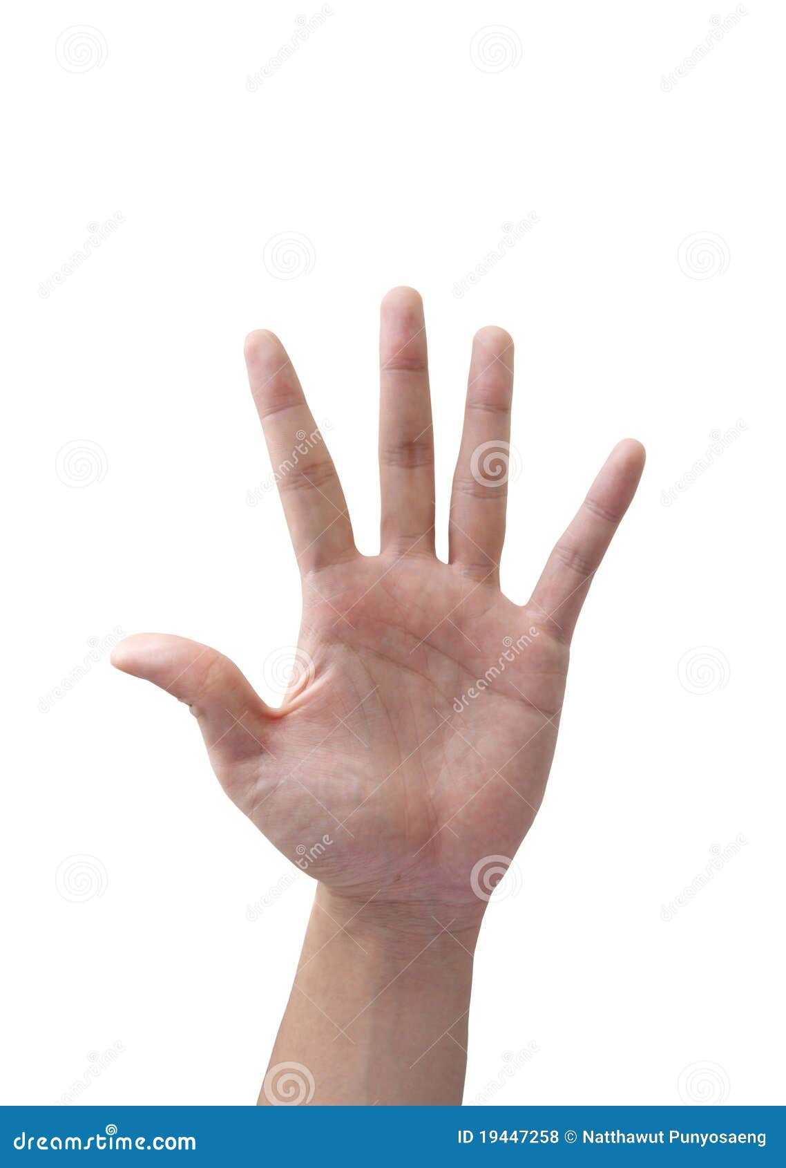 Hand Symbol. Finger Crossed Hand Sign, Good Luck Symbol Isolated On ...