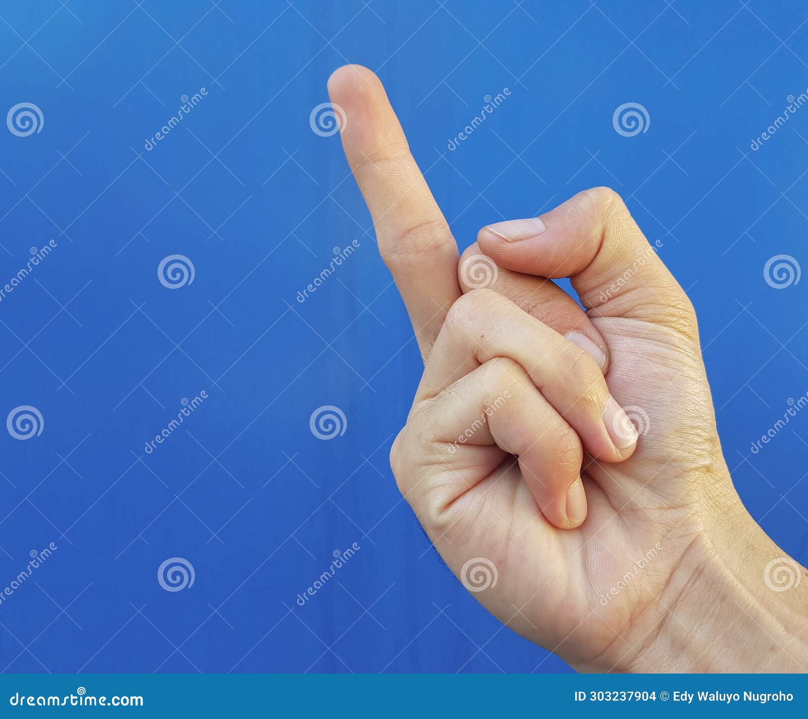 Gesture meaning you stock photo. Image of naughty, provocative - 303237904