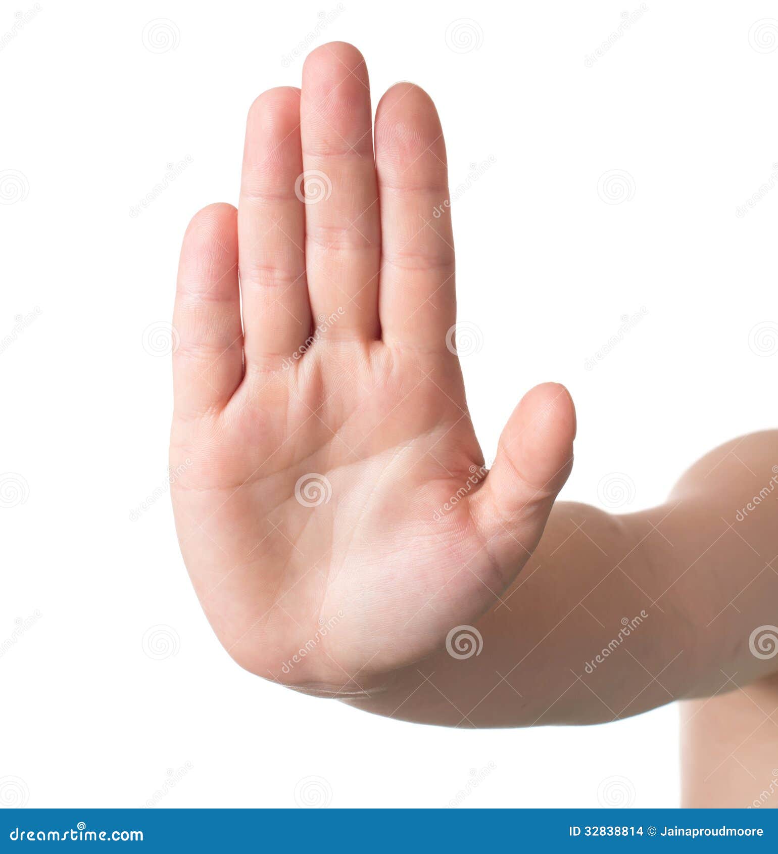 Hand symbolize stop stock photo. Image of defense, people - 32838814