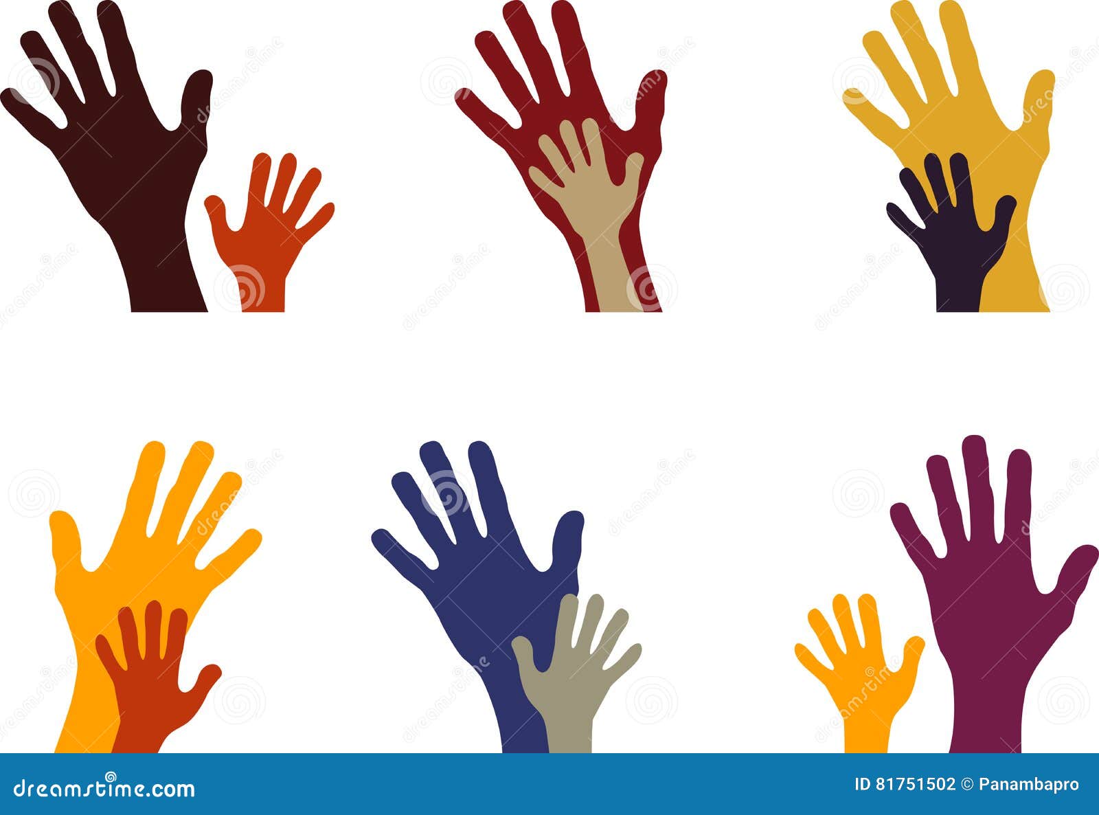 Hand symbols stock illustration. Illustration of element - 81751502