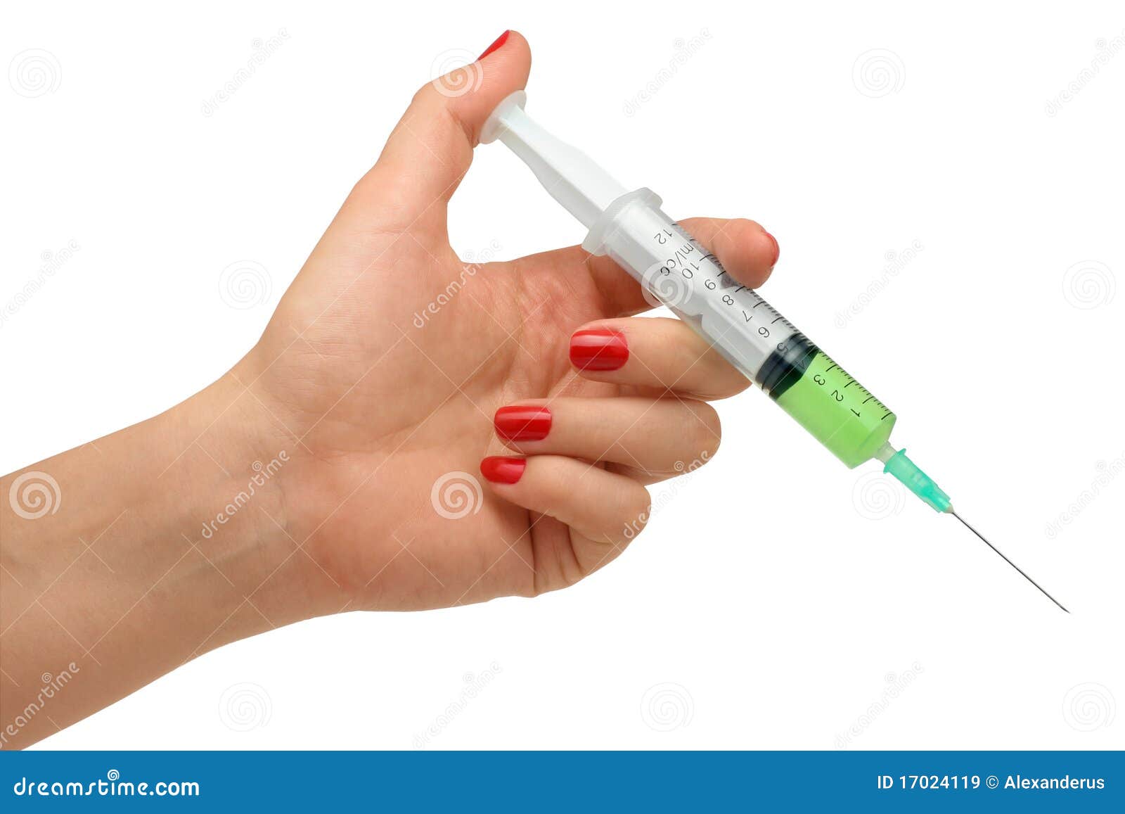 Hand with syringe stock image. Image of overdose, heal - 17024119