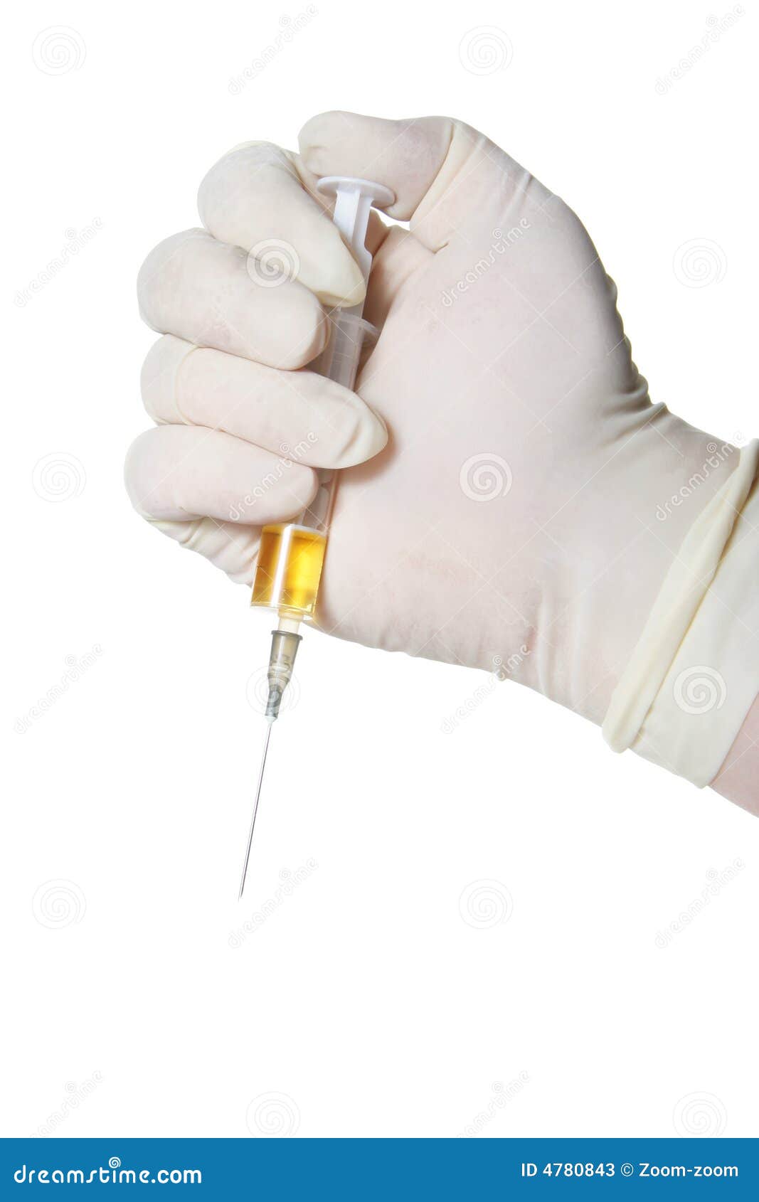 Hand with syringe stock image. Image of closeup, close - 4780843