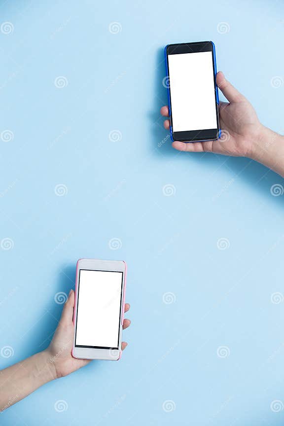 Hand take phone stock photo. Image of call, screen, media - 93456006