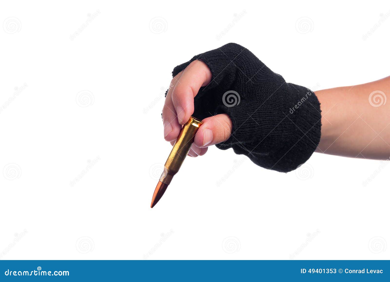 Hand taking bullet stock image. Image of conflict, armed - 49401353